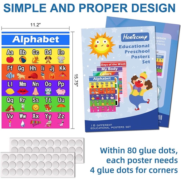 Toys | Educational Posters For Preschoolers Classroom Learning Kids ...
